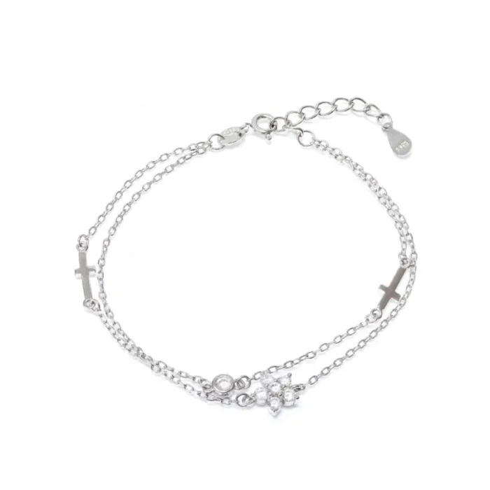 Дамска сребърна гривна Вяра | Silver for You